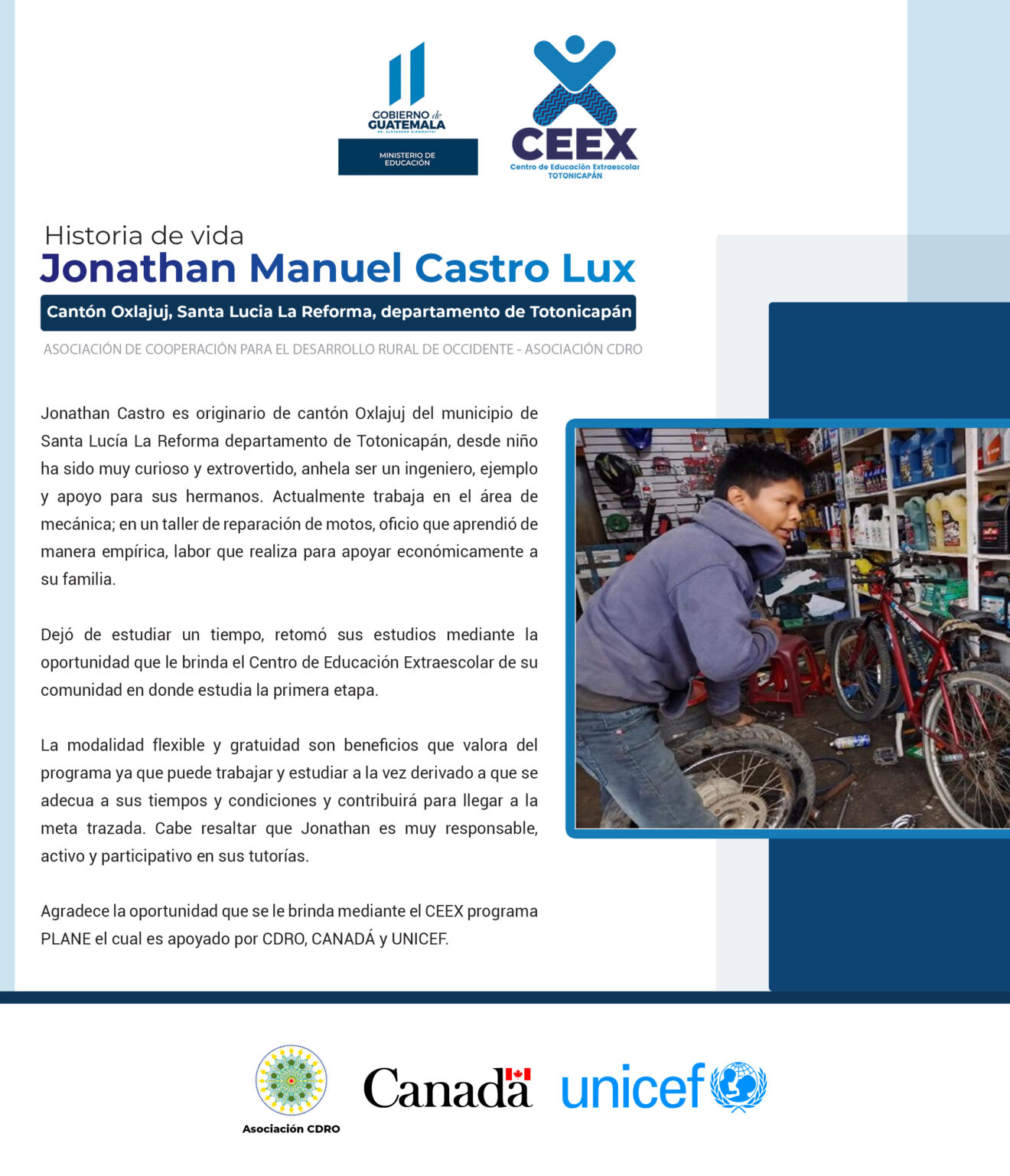 Historia de Vida – Jonathan Castro – CEEX PLANE TOTONICAPÁN ...